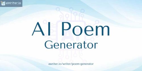 100% Free Premium AI Poem Generator 2026 | aWriter.io